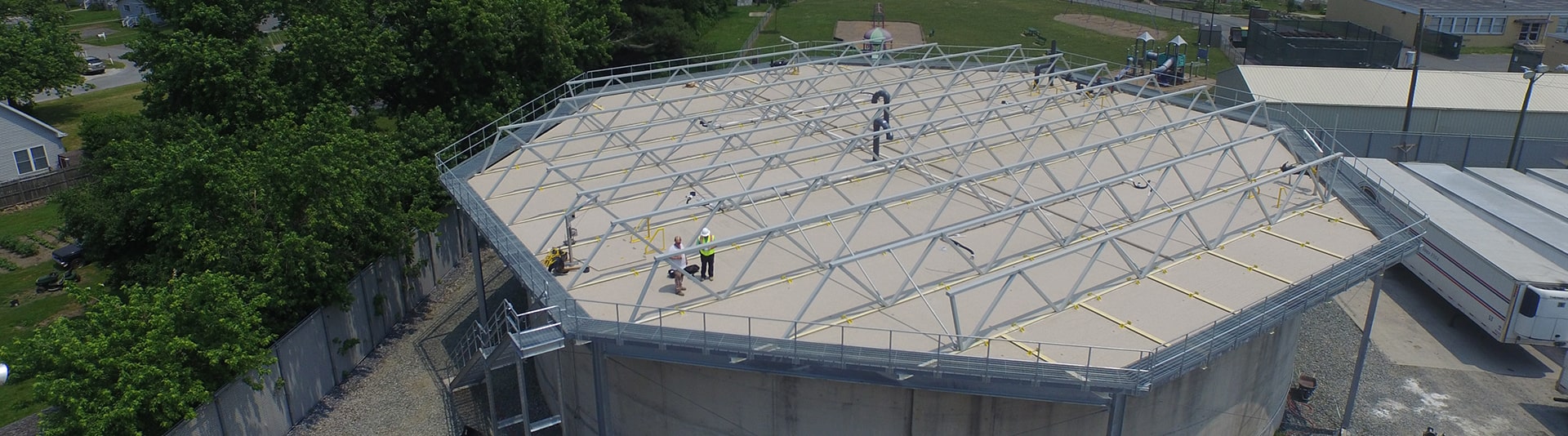 Industrial Tank Covers | Municipal Tank Covers